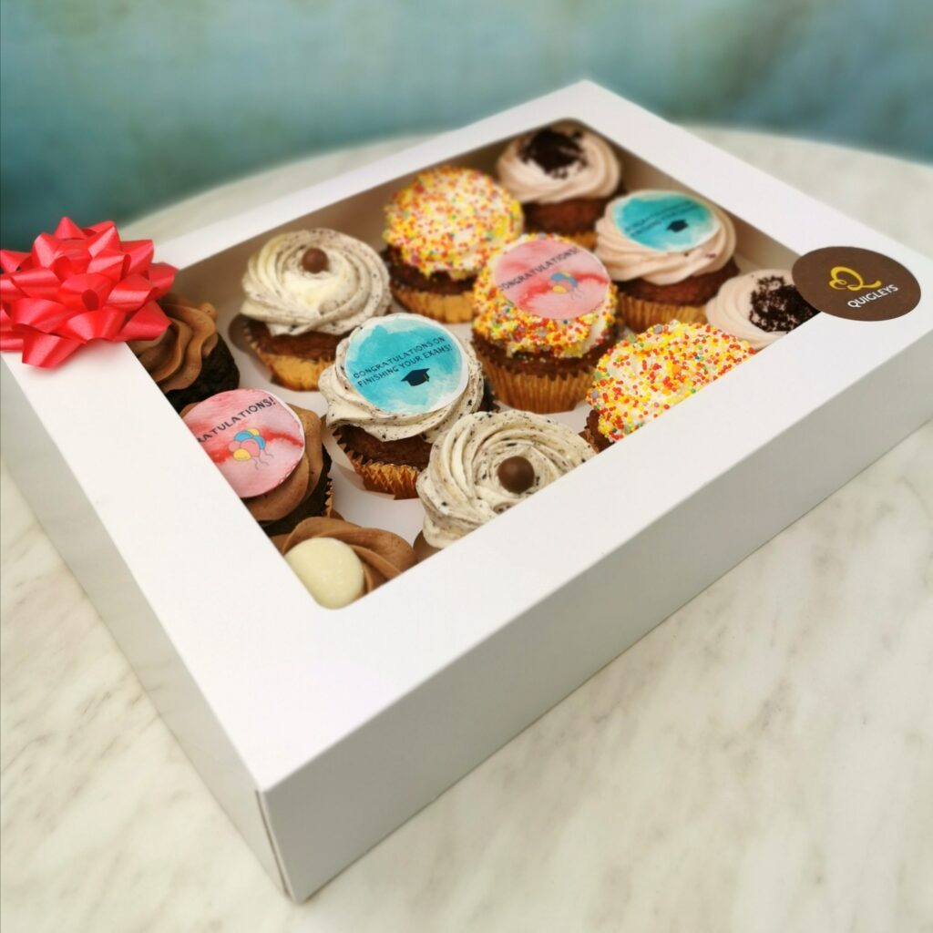Exam Congratulations Cupcakes - Quigleys