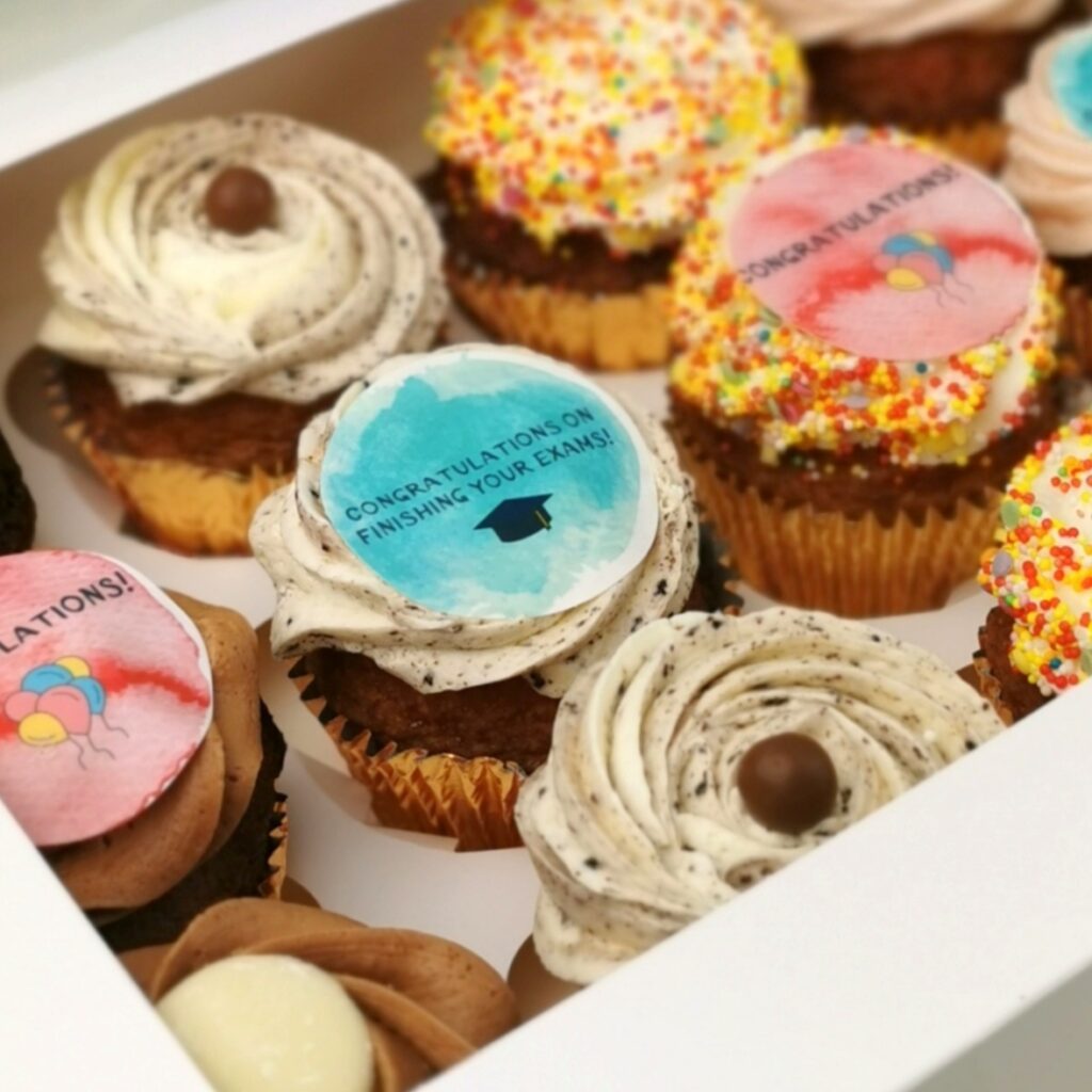 Exam Congratulations Cupcakes - Quigleys