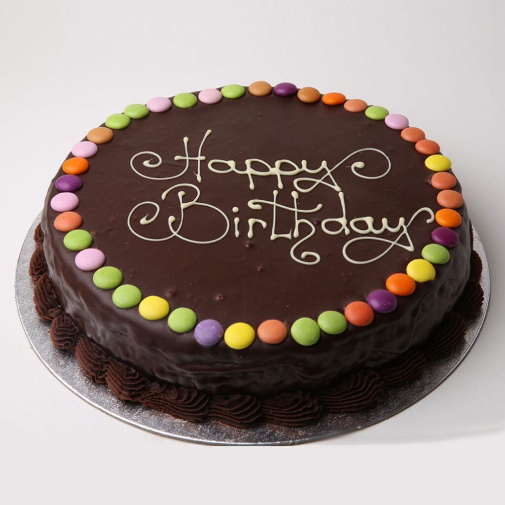 Smarties Cake - Quigleys