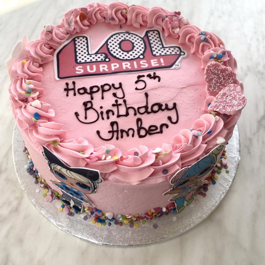 LOL Buttercream Cake - Quigleys