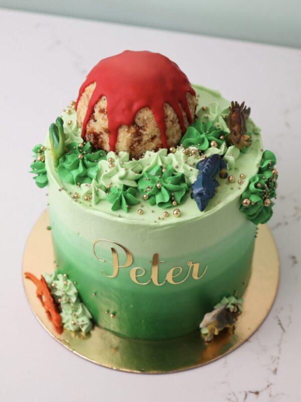 Dinosaur Volcano Cake: A Party Showstopper Dessert - Quigleys